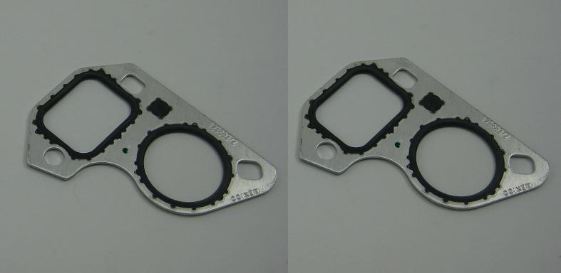 Metal/Viton embossed gasket design and manufactuer